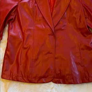 Mountain Lake | Jackets & Coats | Red Non Leather Jacket | Poshmark